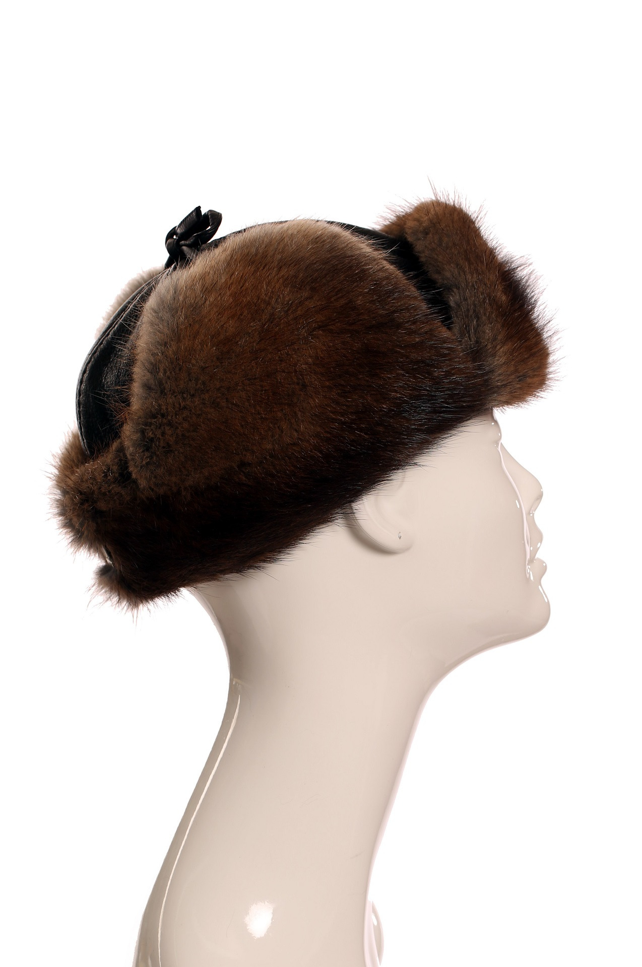 Chapeau GRC en fourrure - Rat musqué naturel | BILODEAU Canada